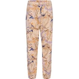 Hummel Kinder Sweat Pants "Swirly Adjust Waist Pants" in Beige | Gr.: 104
