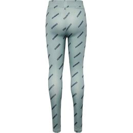 Hummel Kinder Leggings "Silje Tights" in Grün | Gr.: 110