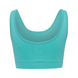 Hummel Sport-BH "Alive Seamless Bra" in Blau | Gr.: XS