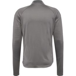 Hummel Trainingsjacke "Pro Training Zip Jacket" in Grau | Gr.: XL