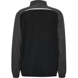 Hummel Trainingsjacke "Lead 2.0 Woven Jacket" in Schwarz | Gr.: 3XL