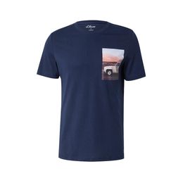 s.Oliver Shirt male Blue size 3XL
