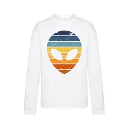 F4NT4STIC Shirt 'Alien Sonnenuntergang Retro' boy White size 158/164