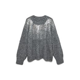V&eacute;ro Moda VERO MODA Pullover Damen Gr&ouml;&szlig;e L grau / silber