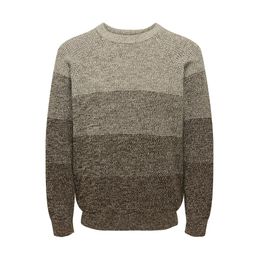 Only & Sons Only & Sons Pullover 'ONSBIRK' Herren Gr&ouml;&szlig;e S grau / dunkelgrau / graumeliert