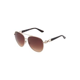 Guess Sonnenbrille Herren Größe 61 ocker / gold / schwarz