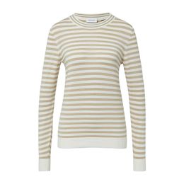 comma, comma casual identity Pullover Damen Größe XXS beige / weiß