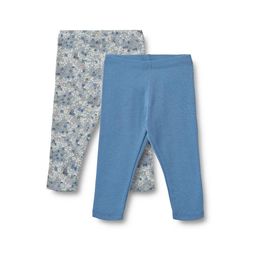 Wheat Leggings 'Jules' M&auml;dchen Gr&ouml;&szlig;e 80 royalblau / taubenblau / koralle / wei&szlig;