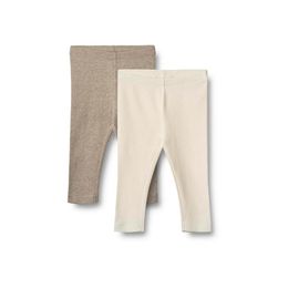 Wheat Leggings 'Jules' M&auml;dchen Gr&ouml;&szlig;e 56 ecru / beigemeliert
