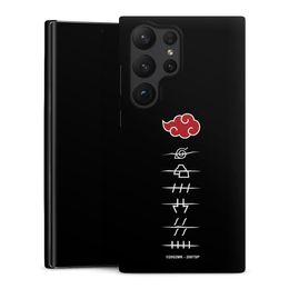 DeinDesign Galaxy S23 Ultra Handy Premium Case Smartphone Handyh&uuml;lle Schutzh&uuml;lle matt Naruto Shippuden Official Licensed Product Akatsuki Premium Case