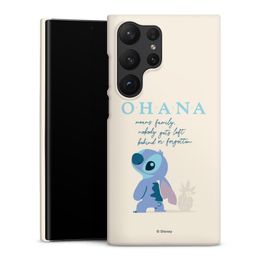 DeinDesign Galaxy S23 Ultra Handy Premium Case Smartphone Handyh&uuml;lle Schutzh&uuml;lle matt Lilo & Stitch Disney Official Licensed Product Premium Case
