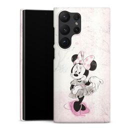 DeinDesign Galaxy S23 Ultra Handy Premium Case Smartphone Handyh&uuml;lle Schutzh&uuml;lle matt Vintage Minnie Mouse Disney Premium Case