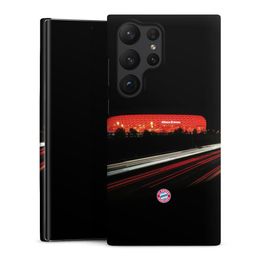 DeinDesign Galaxy S23 Ultra Handy Premium Case Smartphone Handyh&uuml;lle Schutzh&uuml;lle matt Fcb Fc Bayern M&uuml;nchen Stadium Premium Case