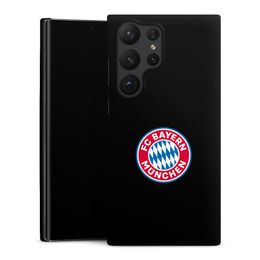 DeinDesign Galaxy S23 Ultra Handy Premium Case Smartphone Handyh&uuml;lle Schutzh&uuml;lle matt Fc Bayern M&uuml;nchen Logo Official Licensed Product Premium Case