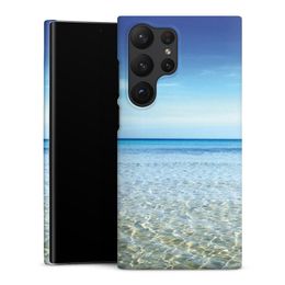 DeinDesign Galaxy S23 Ultra Handy Premium Case Smartphone Handyh&uuml;lle Schutzh&uuml;lle matt Urlaub Sky Ocean Premium Case