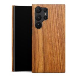 DeinDesign Galaxy S23 Ultra Handy Premium Case Smartphone Handyh&uuml;lle Schutzh&uuml;lle matt Larch Wood Wooden Look Premium Case