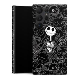 DeinDesign Galaxy S23 Ultra Handy Premium Case Smartphone Handyh&uuml;lle Schutzh&uuml;lle matt Disney Nightmare Before Christmas Halloween Premium Case