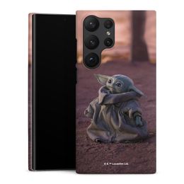 DeinDesign Galaxy S23 Ultra Handy Premium Case Smartphone Handyh&uuml;lle Schutzh&uuml;lle matt The Child Star Wars Baby Yoda Premium Case