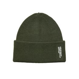 Jack & Jones Beanie JACK & JONES "JACCOLL LONG BEANIE NOOS", Damen, duffel bag, Strick, Viskosemischung, bedruckt, Mützen Beanie