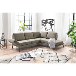 Ecksofa 3C CANDY "Kairo Multifunktion-Sofa, bequem und viele Komfortfunktionen, L-Form", braun (coffee), B:288cm H:87cm T:223cm, 54% Polyacryl, 46% Polyester, Sofas, Ecksofa, inklusive Drehsitz-, Armlehnen- und R&uuml;ckenverstellung