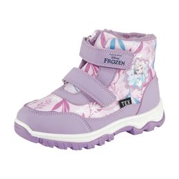Winterboots Disney "FROZEN", Damen, Gr. 25, lila, Synthetik, Textil, Schuhe, Winterschuhe, Winterstiefel, Snowboots, wasserdicht & gefüttert