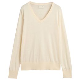 Gant V-Pullover Creme (Größe: L)