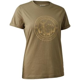 Deerhunter Damen T-Shirt Ella Driftwood (Größe: 36)