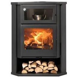 Kaminofen Panadero "Kaminofen Coimbra Ecodesign", schwarz, Kaminöfen