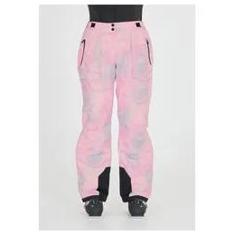 Skihose SLOPE "Killy", Damen, Gr. M, US-Größen, pink, 100% Polyester, bedruckt, lang, Hosen, Mit All-Over-Print und Top Ausstattung
