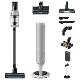 Samsung Akku-Handstaubsauger "BESPOKE AI Jet CompleteClean, VS80F28EFP/WD", pebble gray, B:25cm H:93cm T:20,2cm, Akkusauger