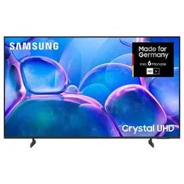 Samsung LED-Fernseher "GU55U7099FU LED-Fernseher", Energieeffizienz: G (A-G), schwarz, 55, Fernseher, Crystal UHD, Q-Symphony, Dolby Surround Sound, Triple Tuner, Smart-Hub, Topseller