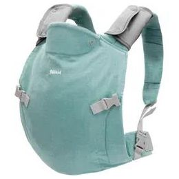 Bauchtrage fillikid "MC04", Baby, eisblau, Polyester, Ramie (Brennessel-Faser), Babytragen, mit abnehmbaren Baumwoll-Spucktücher