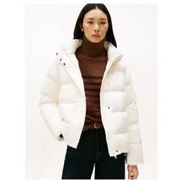 Steppjacke Tommy Hilfiger "MODERN DOWN REG JACKET", Damen, Gr. M (38), ivory silk, Steppware, Obermaterial: 100% Polyester, unifarben, Jacken