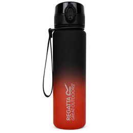Regatta Trinkflasche "Tritan" - 600 ml in Schwarz/Rot - 30% | Damen-outdoor-ausruestung