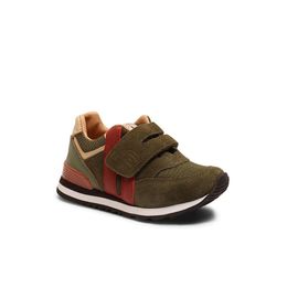 bisgaard Leder-Sneakers in Khaki - 69% | Größe 22 | Babysneakers
