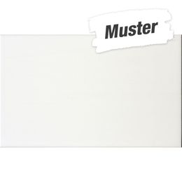 Muster zur Wandfliese 'Base' Steingut wei&szlig; 25 x 40 cm