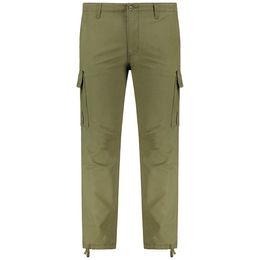 Jack & Jones Gro&szlig;e Gr&ouml;&szlig;en Jack&Jones Cargo-Pants aus Baumwolle Farbe oliv Gr&ouml;&szlig;e: 40/34