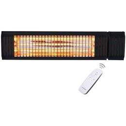 VASNER Terrassenstrahler "Bluetooth, schwarz, Appino 20", schwarz, B:55,6cm H:17,5cm T:13cm, Heizstrahler, Wand / Decke mit Appsteuerung