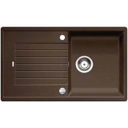 Granitspüle Blanco "ZIA 5 S", braun (cafe), B:50cm H:19cm T:86cm, Verbundwerkstoff, Küchenspülen, erhältlich in mehreren Farben