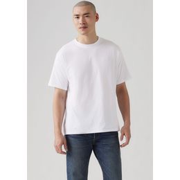 Levi's Rundhalsshirt LEVI'S "LE RED TAB VINTAGE TEE", Herren, Gr. M, wei&szlig;, Jersey, Obermaterial: 100% Baumwolle, relaxed fit h&uuml;ftbedeckend, Rundhals, eingesetzt abgesteppt, Shirts Rundhalsshirt, im klassischen Levi's Design