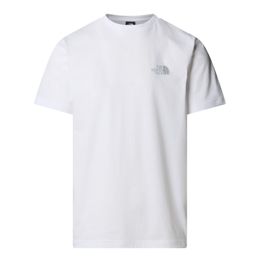 T-Shirt The North Face "NSE Reflective Box", Herren, Gr. M, tnf weiß re, Obermaterial: 100% Baumwolle, Shirts