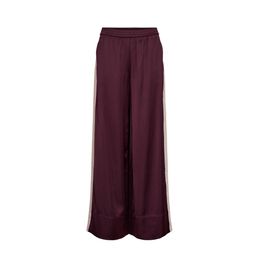 Nümph Chinos NÜMPH "Nümph Hosen NUSANTINA", Damen, Gr. 34, winetasting, Obermaterial: 53% Viskose, 47% Polyester, Hosen