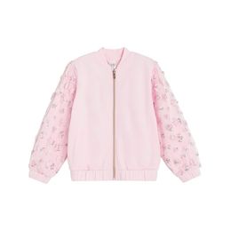 COOL CLUB Sweatjacke in Rosa - 40% | Größe 128 | Kinder-sweatshirts-jacken