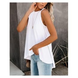 Milan Kiss Blusentop in Wei&szlig; - 55% | Gr&ouml;&szlig;e M | Damen-tops
