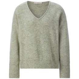 LANIUS Damen-Strickpullover V-Ausschnitt