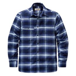 PIKE BROTHERS Herren-Flanellhemd 1937 kariert S Blau