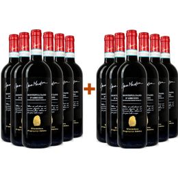StraItalian Winemakers 6+6 Paket Opera Maestra Montepulciano d'Abruzzo - Abruzzen &ndash; Probierpaket DOC
