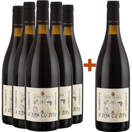 Luna Sicana 5+1 Paket 'A Zita Cu Zitu Sicilia BIO Nero d'Avola Trocken - Sizilien &ndash; Probierpaket DOC