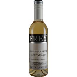 Weingut Frey 0,375 L Goldmuskateller 2022 Edels&uuml;&szlig; - Essinger Sonnenberg Pfalz &ndash; Wei&szlig;wein Beerenauslese