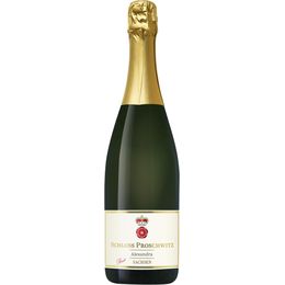weingut schloss proschwitz Cuv&eacute;e Alexandra Flascheng&auml;rung brut Brut - Sachsen &ndash; Perl- & Schaumwein Sekt b.A.